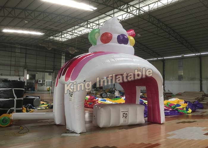 Tienda inflable modificada para requisitos particulares del ...