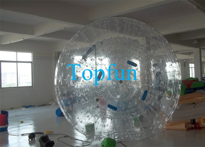 bola inflable del PVC Zorb de 0.8m m/de 1.0m m con la rampa de Zorbing ...